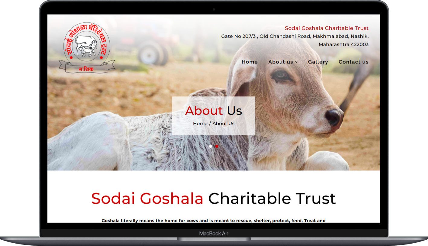 Project: Sodai Goshala - Hitraa Technologies